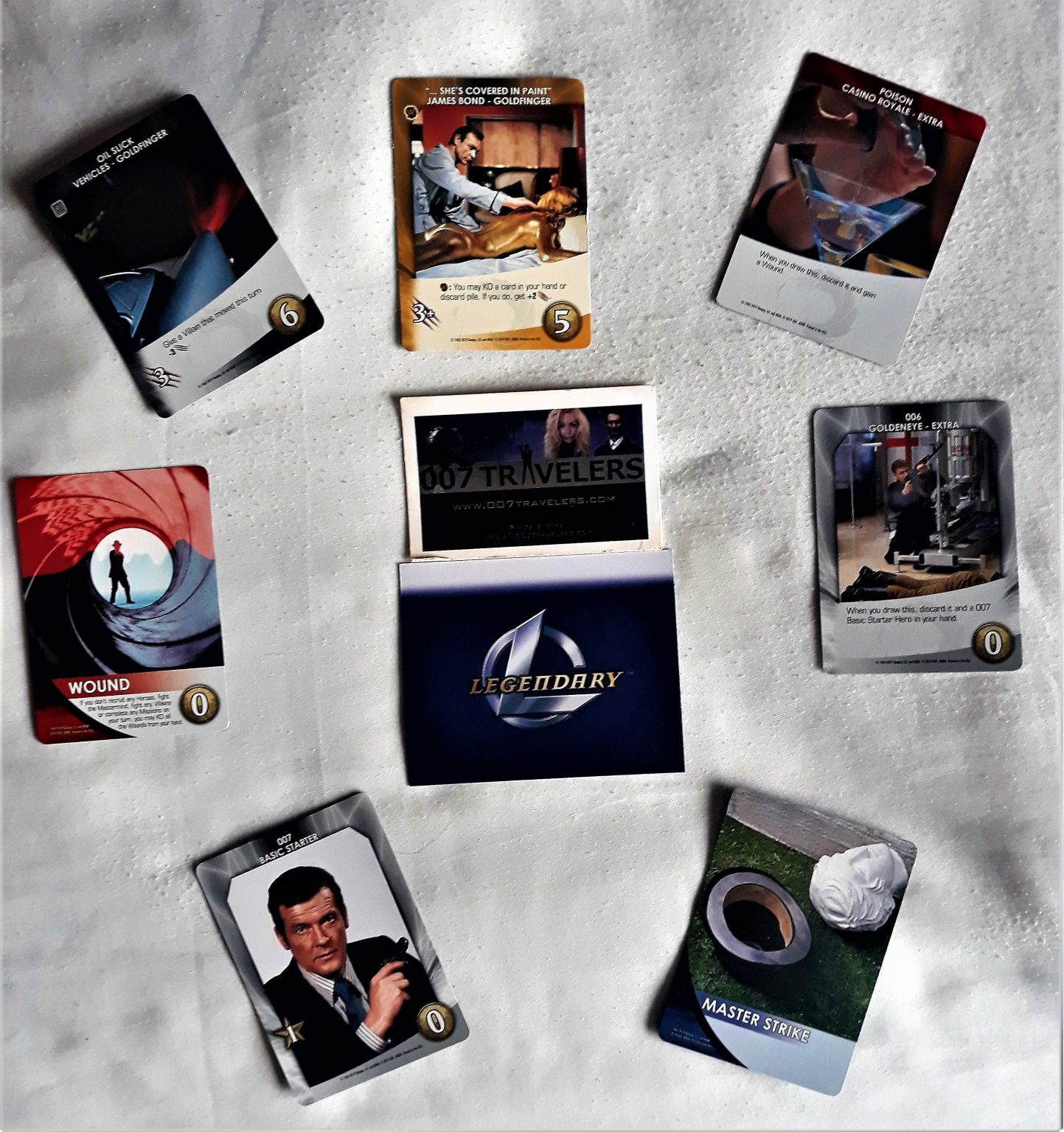 007 Item: Legendary: A James Bond deck building game