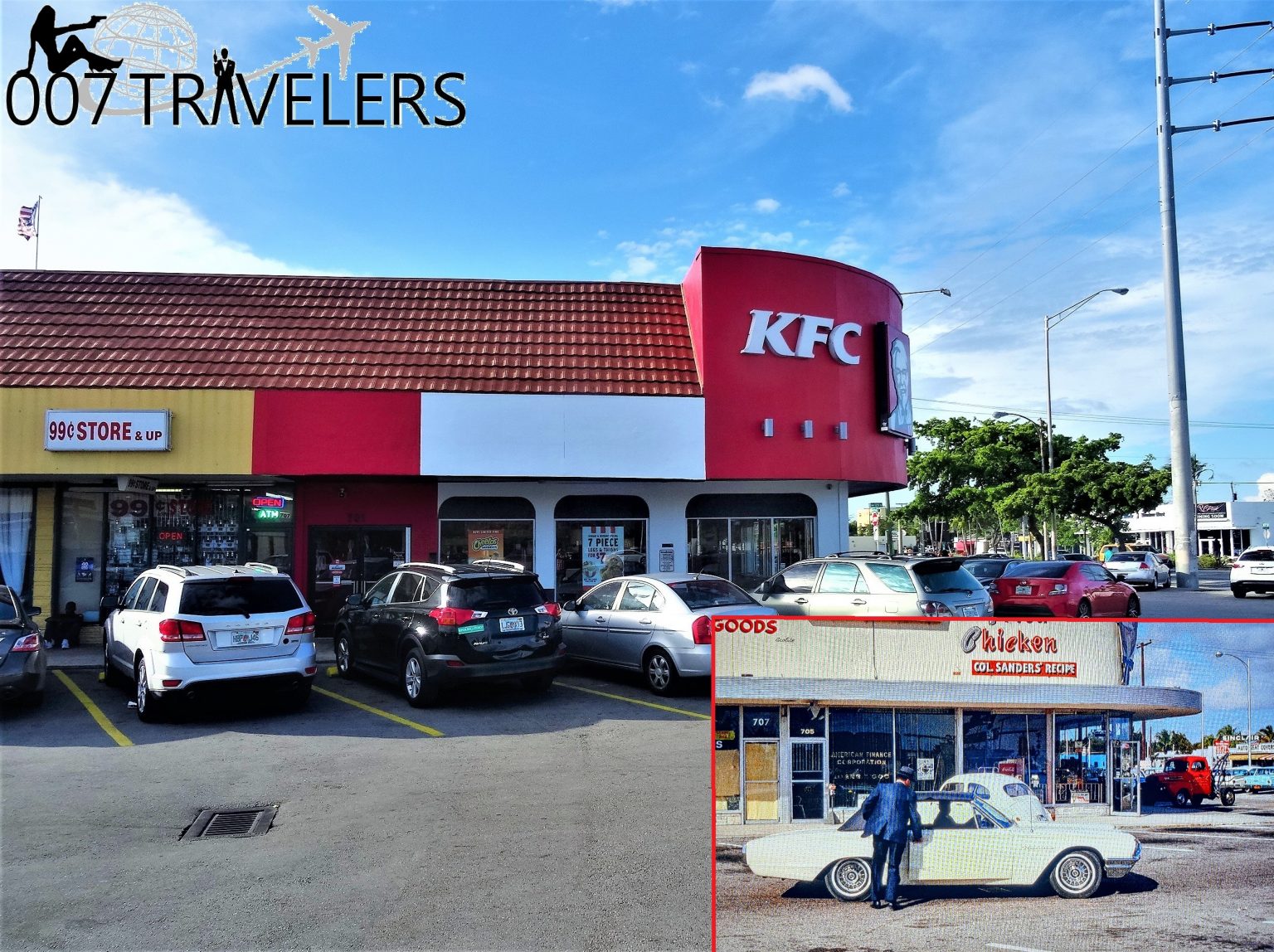 007 Filming location: Kentucky Fried Chicken in Kentucky / Goldfinger ...
