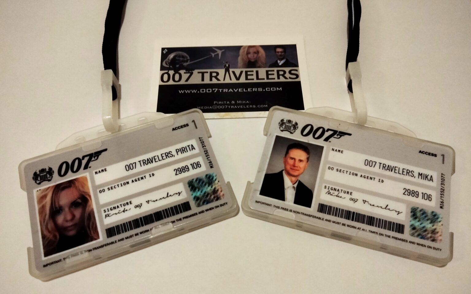 007 Item: Personalised 007 ID Card