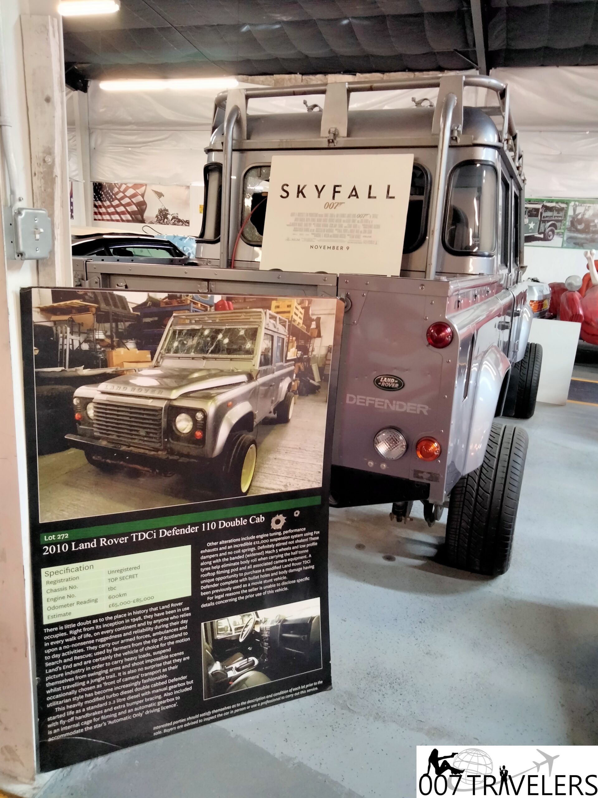 007 Exhibition: Hollywood Cars Museum & Liberace Garage - 007 Travelers