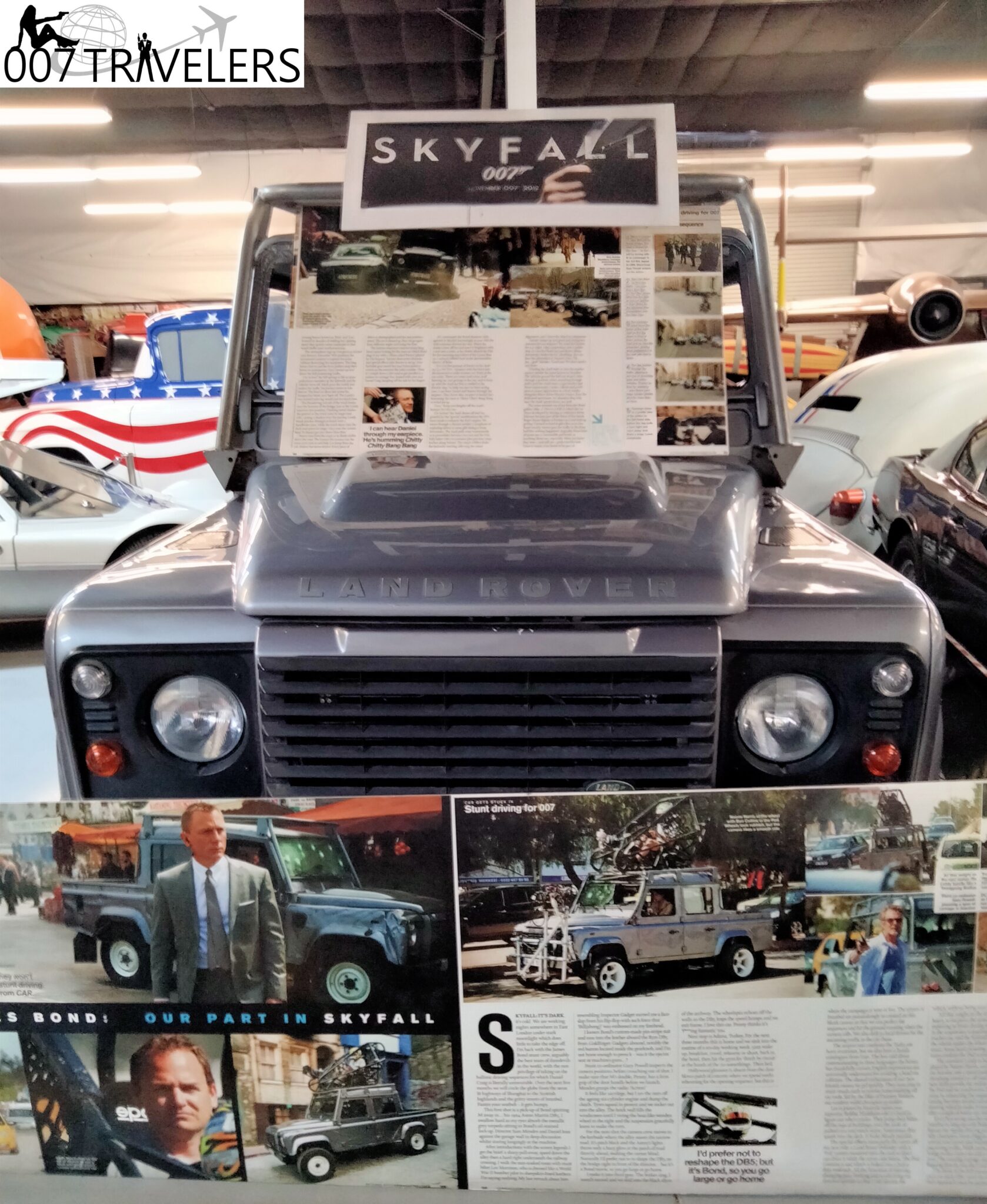 007 Exhibition: Hollywood Cars Museum & Liberace Garage - 007 Travelers